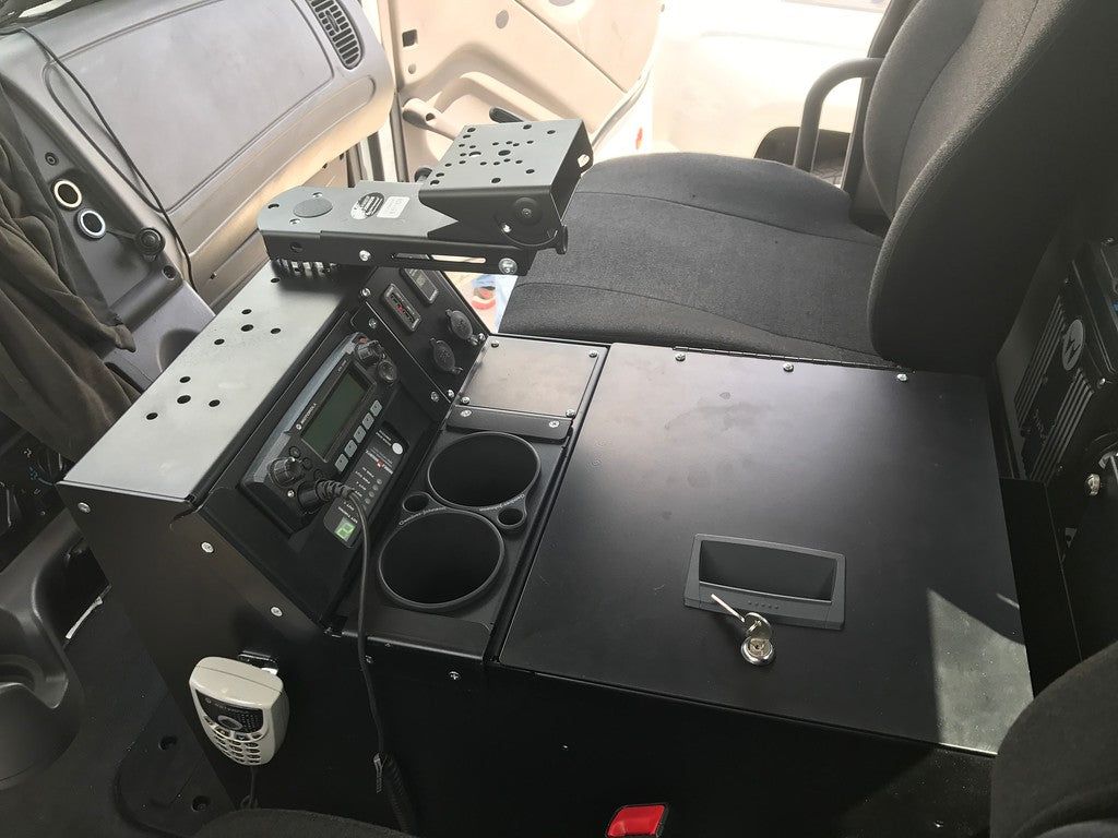 Mobile Mounts Large Truck Console | Mobile Mounting Solutions, Inc.